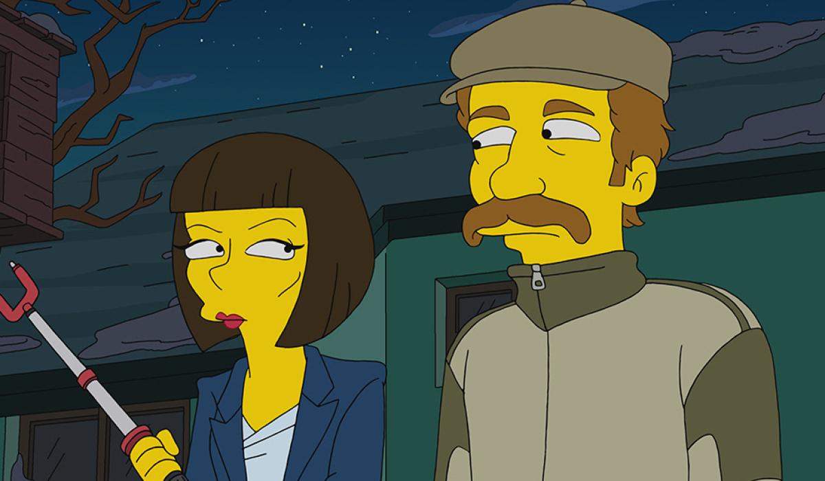 Irish actor and comedian features in the latest season of The Simpsons ...