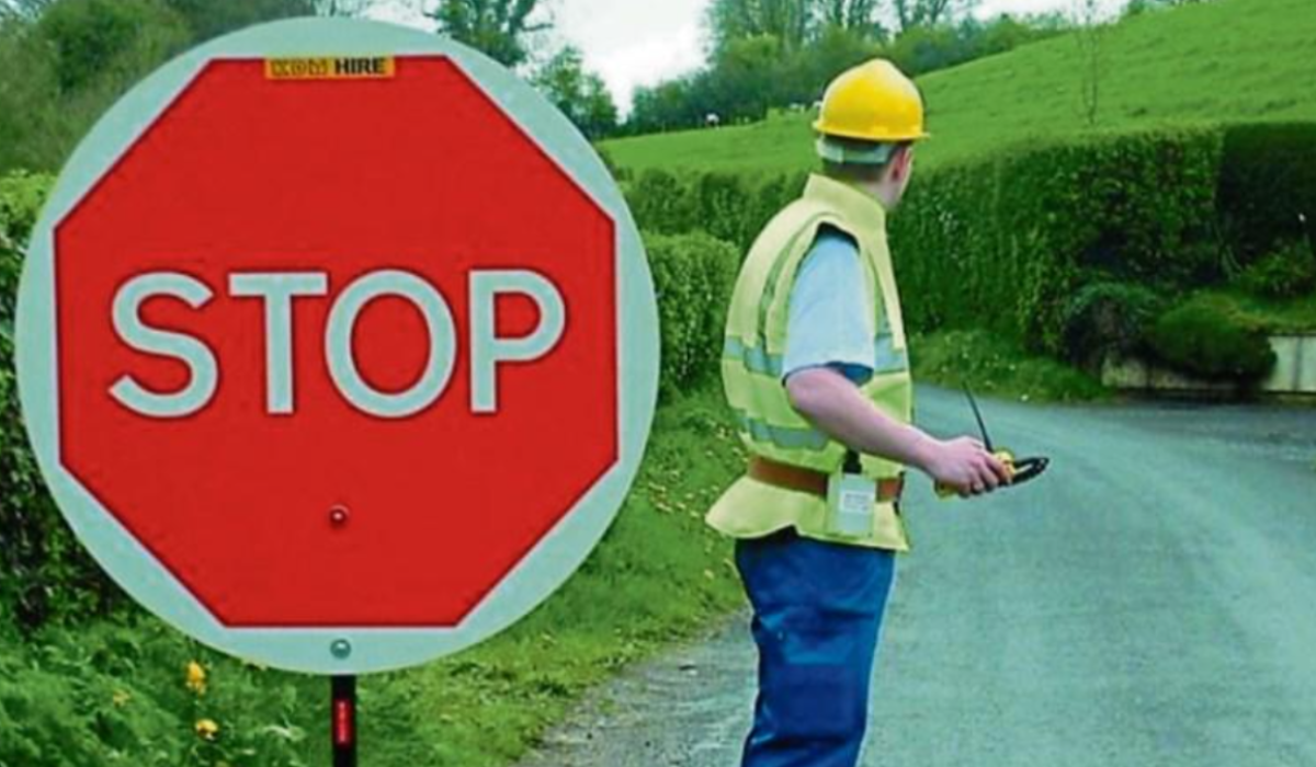 Stop/Go traffic management system operating on two Waterford roads ...