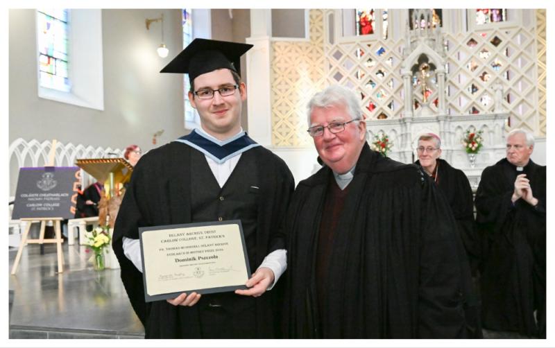 Waterford student receives top award at Carlow College Graduation ...